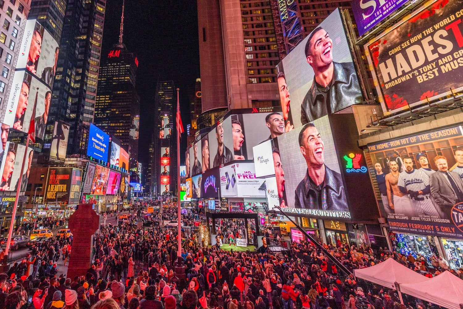 Billboard in Times Square | Becoming Royalty MGMT LLC